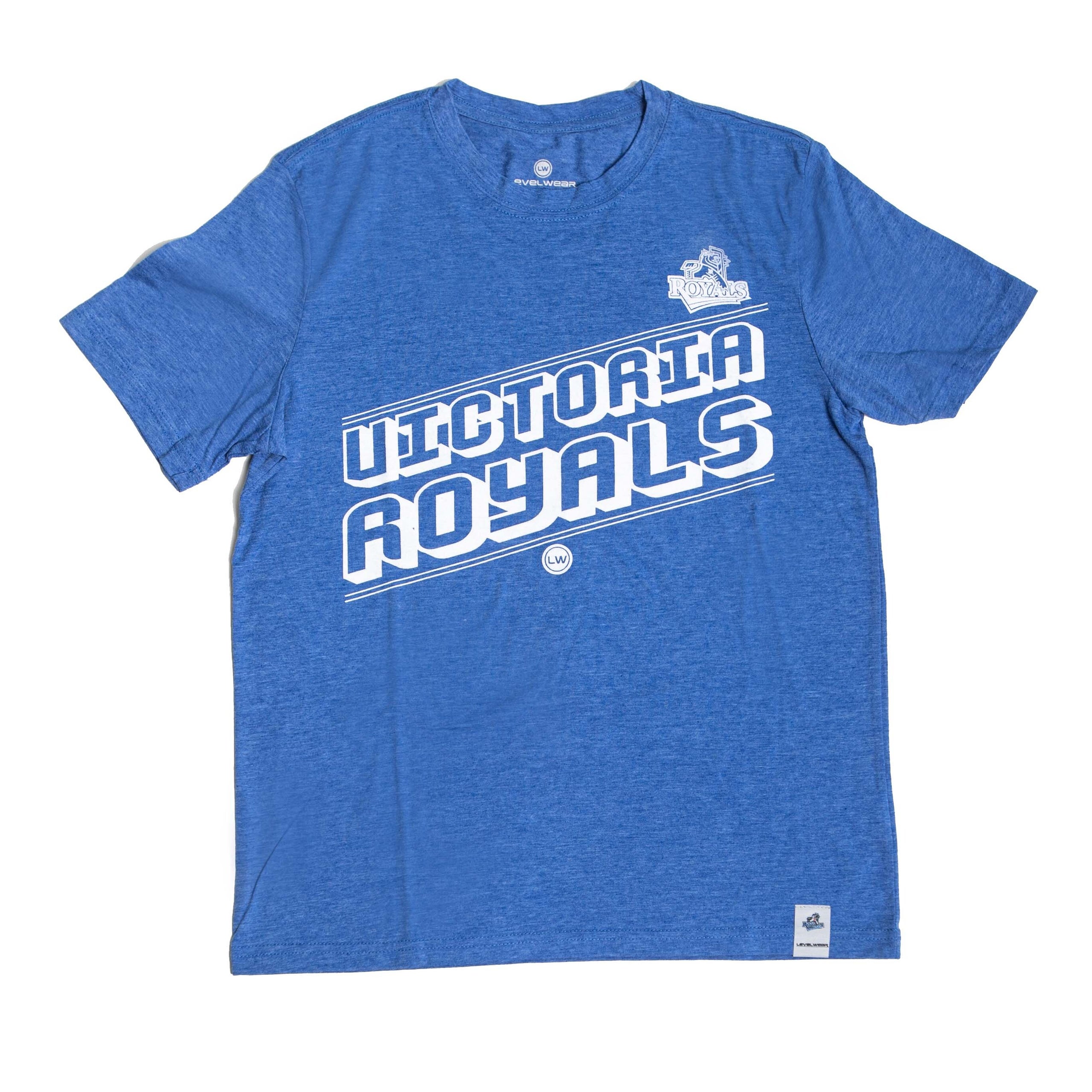 Youth SS T-Shirt - Royal Blue w/White Lettering (LW) | Shop Victoria Royals